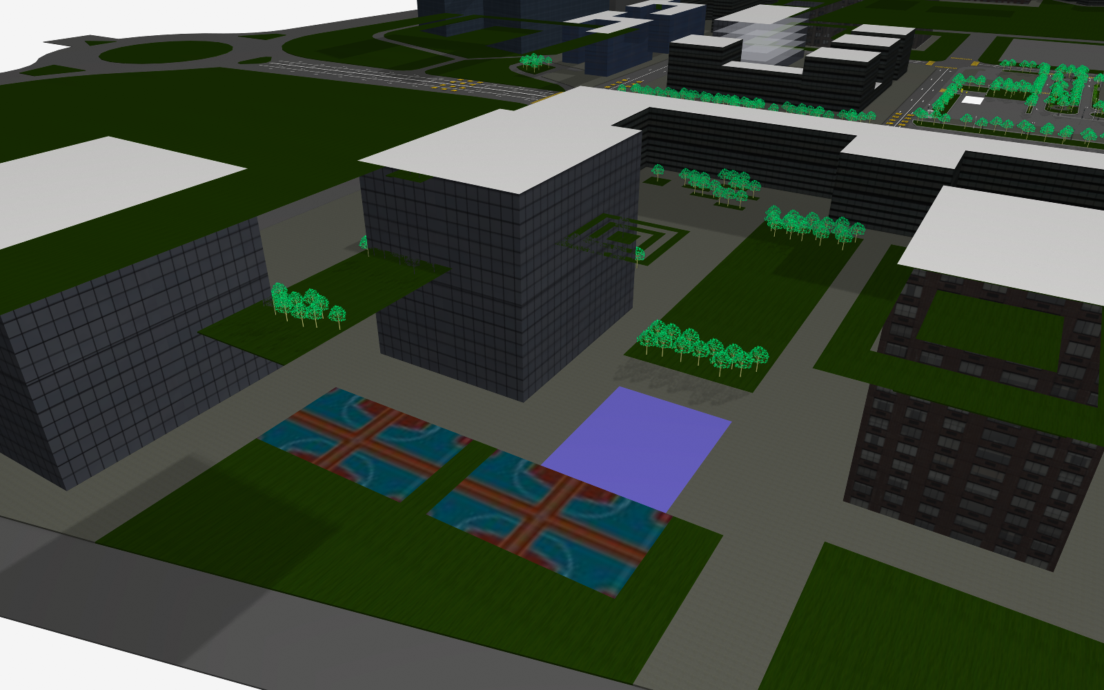 GDZH-场地-F00 - 模型社区 - 模袋云